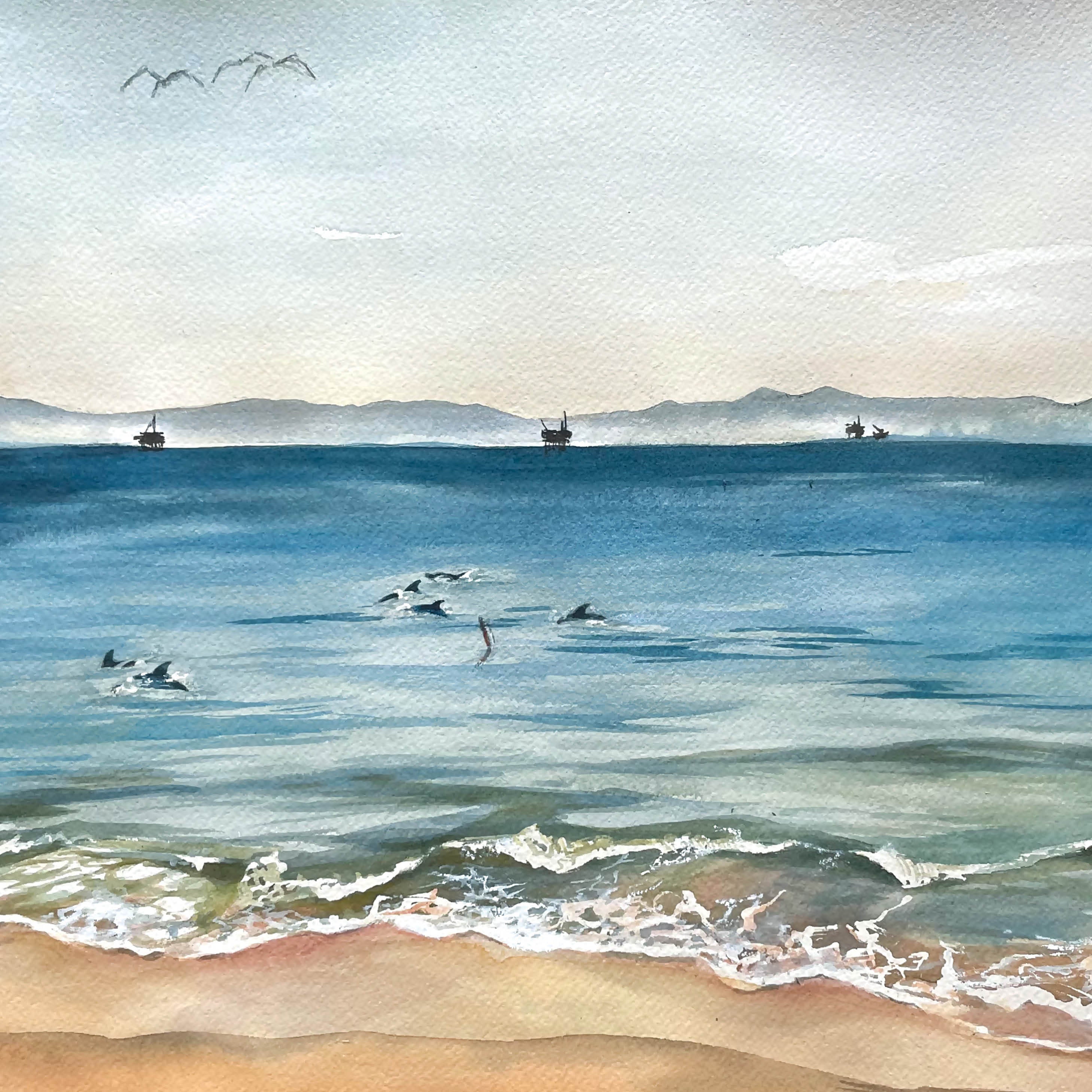 Carp Beach – Kelly Clause Art